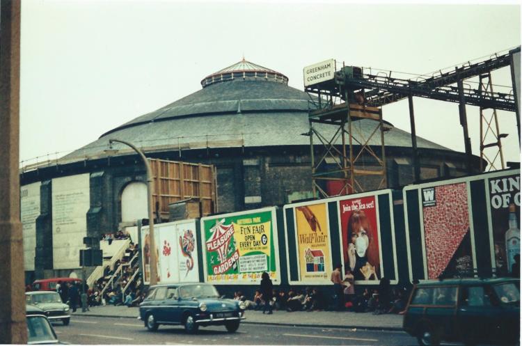 The Roundhouse in 1968