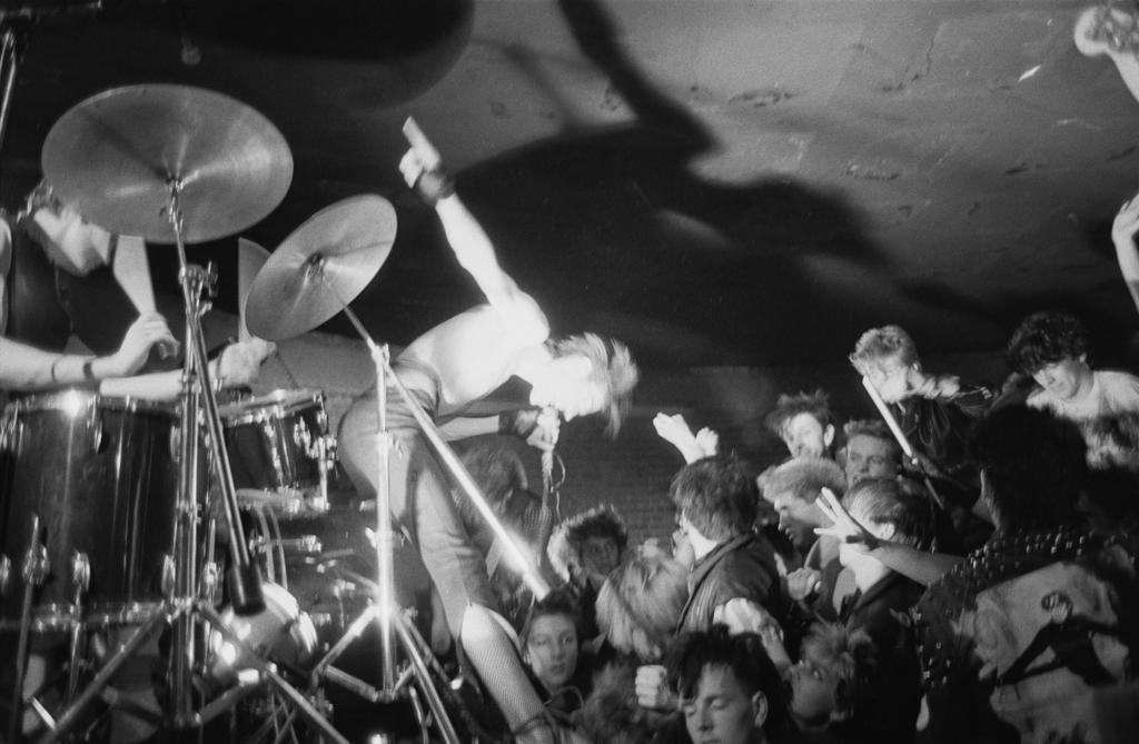 The video shoot was one of the few gigs that took place here in the 1980s.