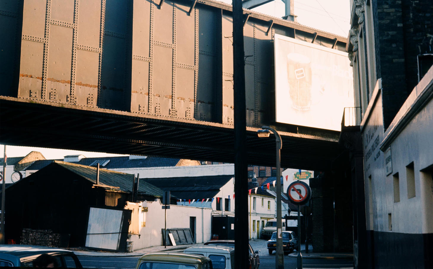Hawley Road and another railway bridge.